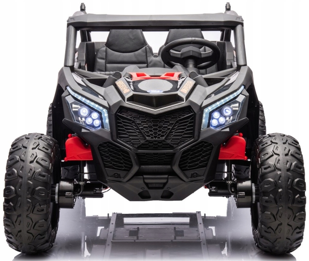 Auto na akumulator BUGGY Policja 4x200W 24V